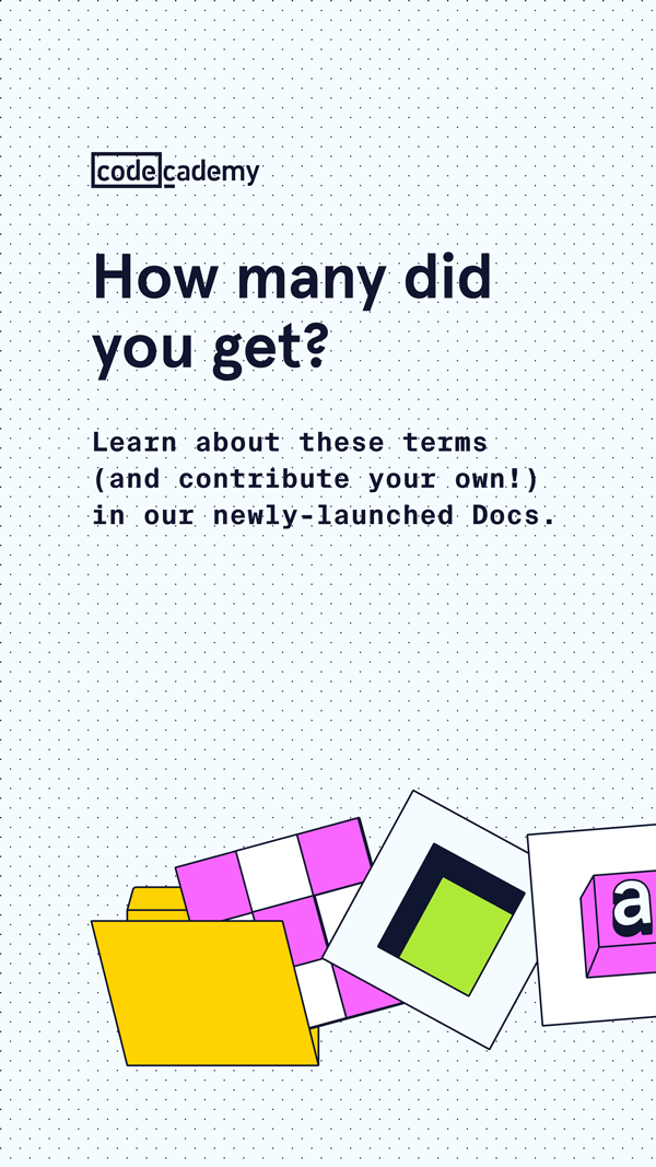 HESUH PARK — Codecademy Docs